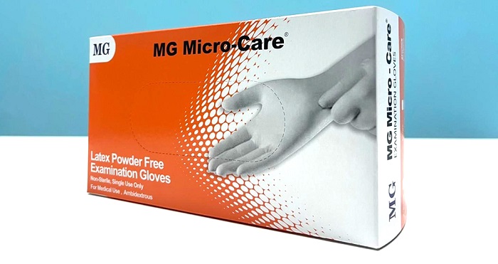 MG MICRO CARE ถุงมือลาเท็กซ์แบบไม่มีแป้ง - MEDICAL GLOVE CO., LTD.
