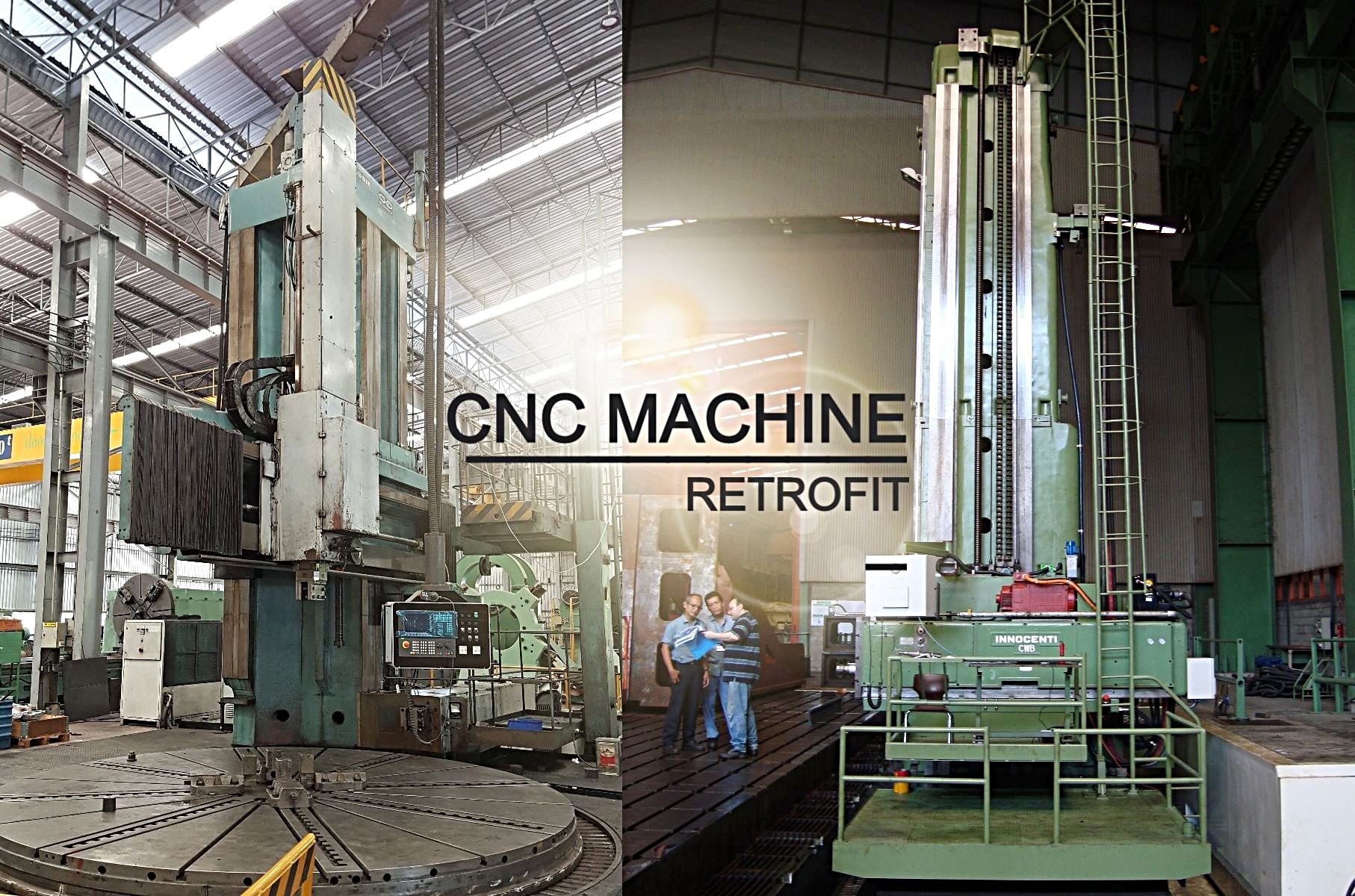 บริการอัพเกรด รีโทรฟิตเครื่องซีเอ็นซี (Machine tool CNC Retrofit ...